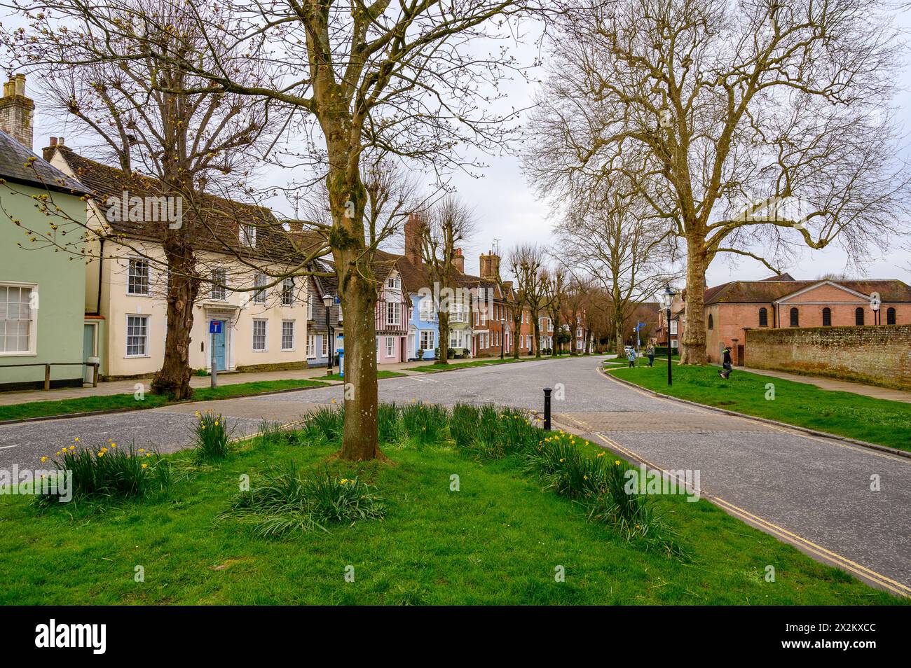 Causeway is a mostly residential street with period houses and St Mary ...