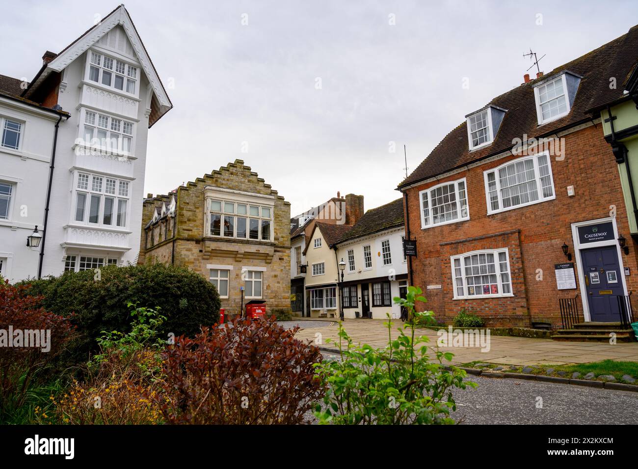 Causeway is a mostly residential street with period houses and St Mary ...