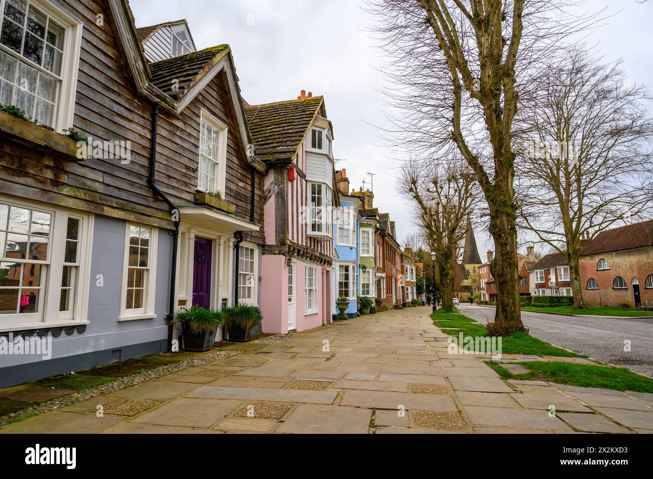 Causeway is a mostly residential street with period houses and St Mary ...