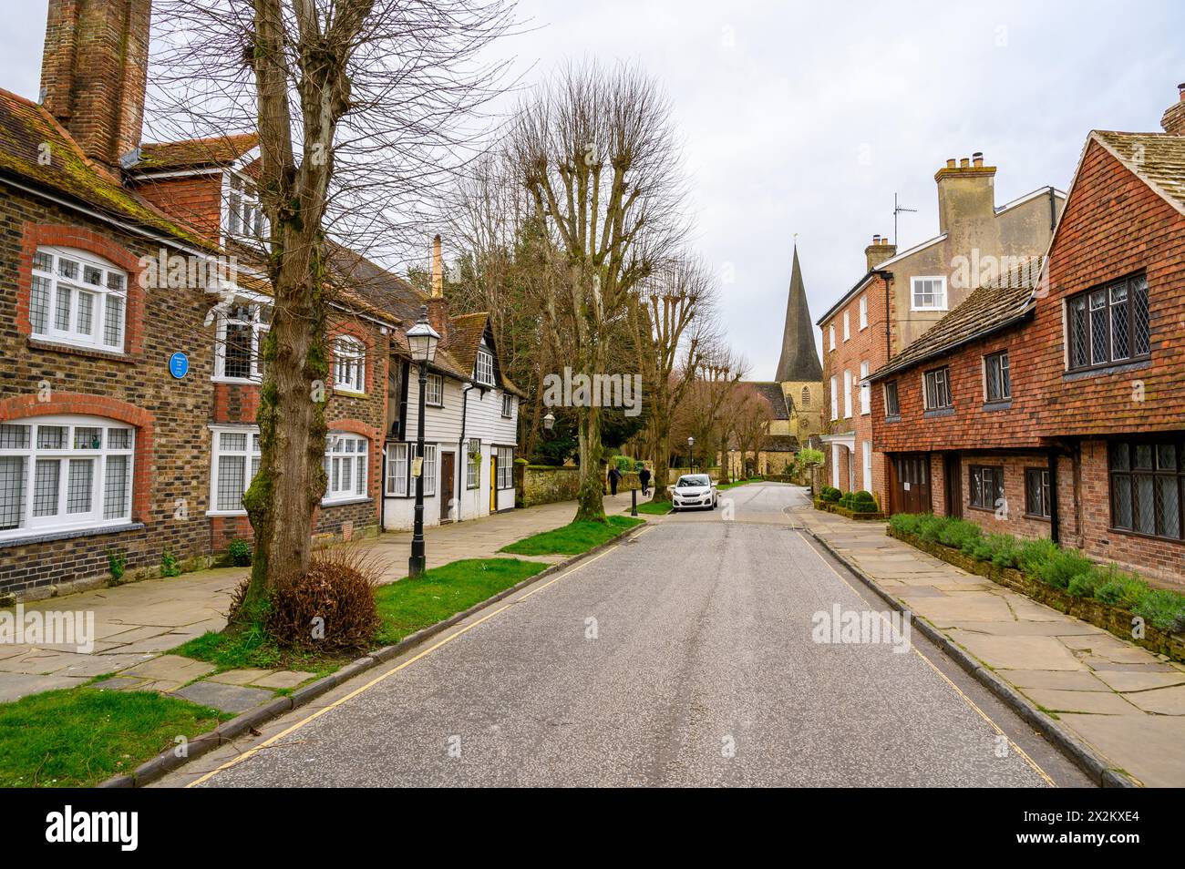 Causeway is a mostly residential street with period houses and St Mary ...