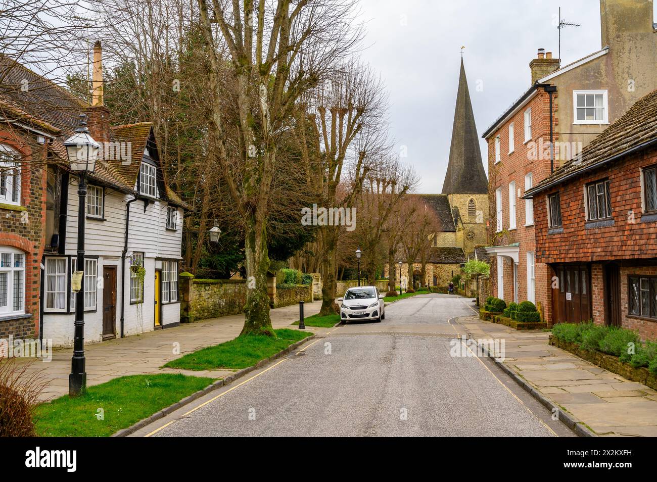 Causeway is a mostly residential street with period houses and St Mary ...