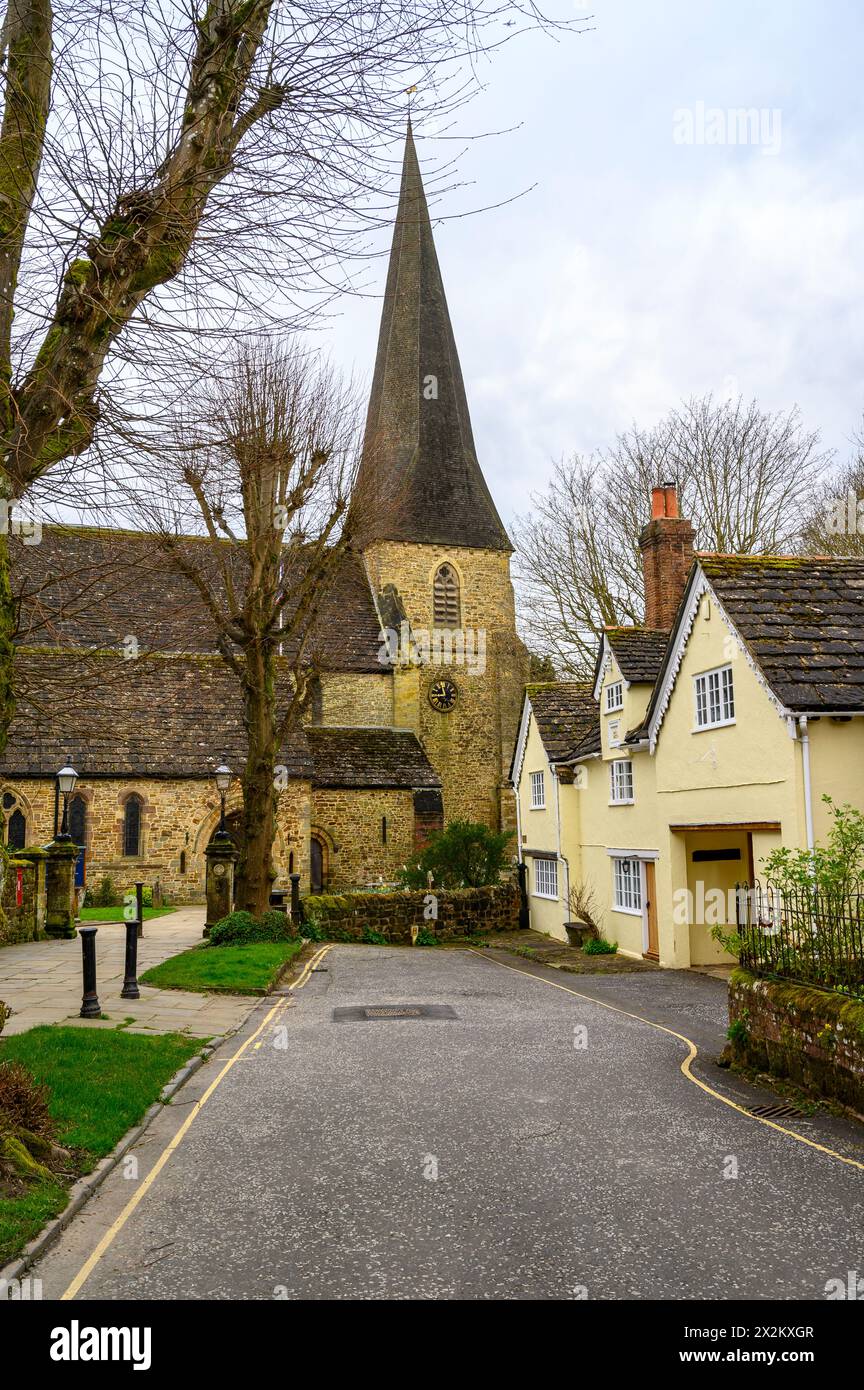 Causeway is a mostly residential street with period houses and St Mary ...
