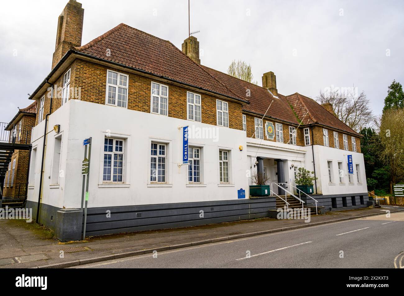 The Drill Hall in Horsham, formerly home of The Royal Sussex Regiment ...