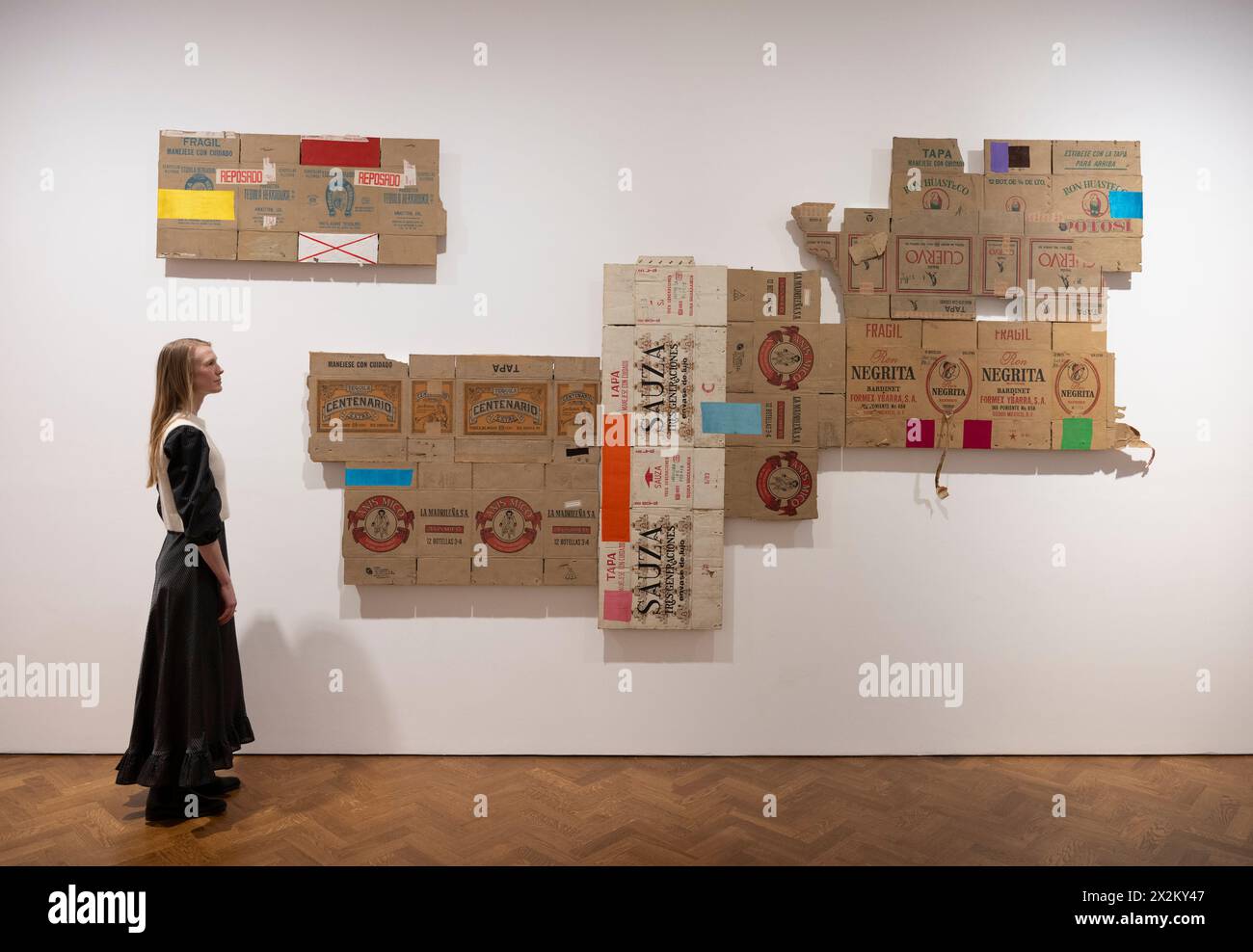 Thaddaeus Ropac, London, UK. 23rd April, 2024. Between 1984 and 1991 ...