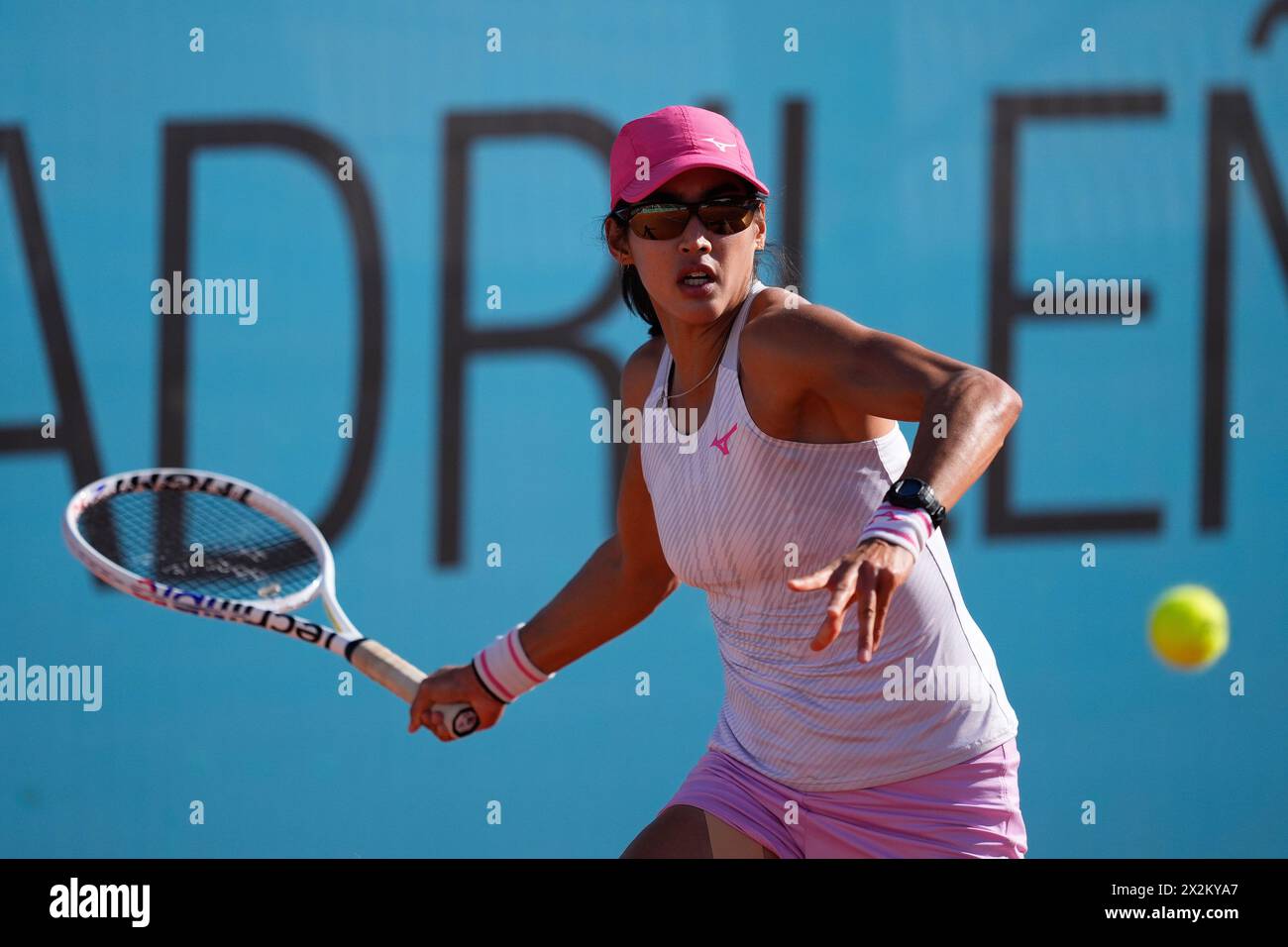 Astra Sharma of Australia in action against Katie Volynets of United ...