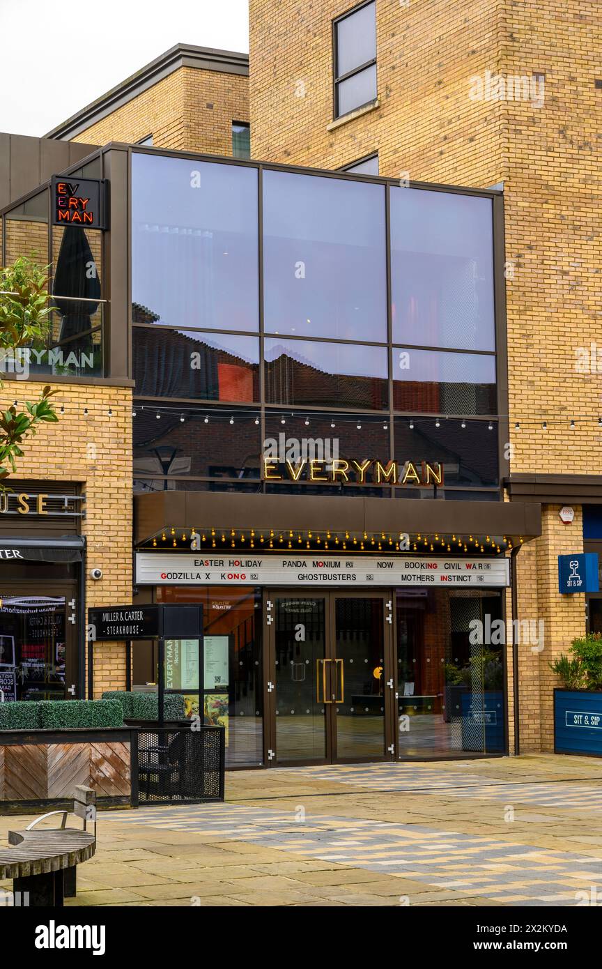 The entrance to Everyman Cinema in Piries Place in the market town of ...