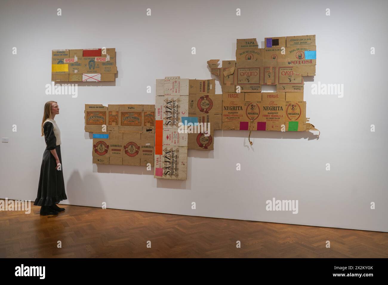 London 23 April 2024 . Robert Rauschenberg, Night Post/ROCI/MEXICO ...