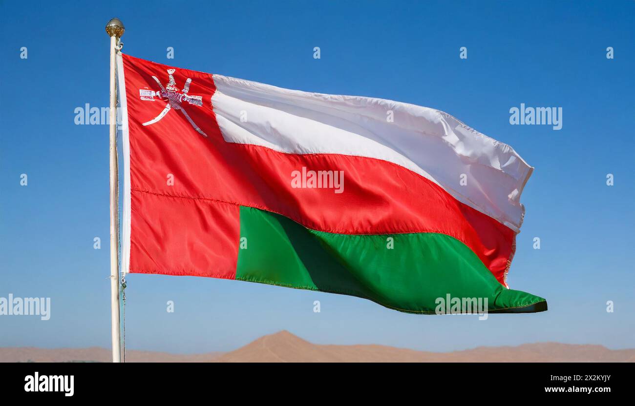 Oman flagge hi-res stock photography and images - Alamy