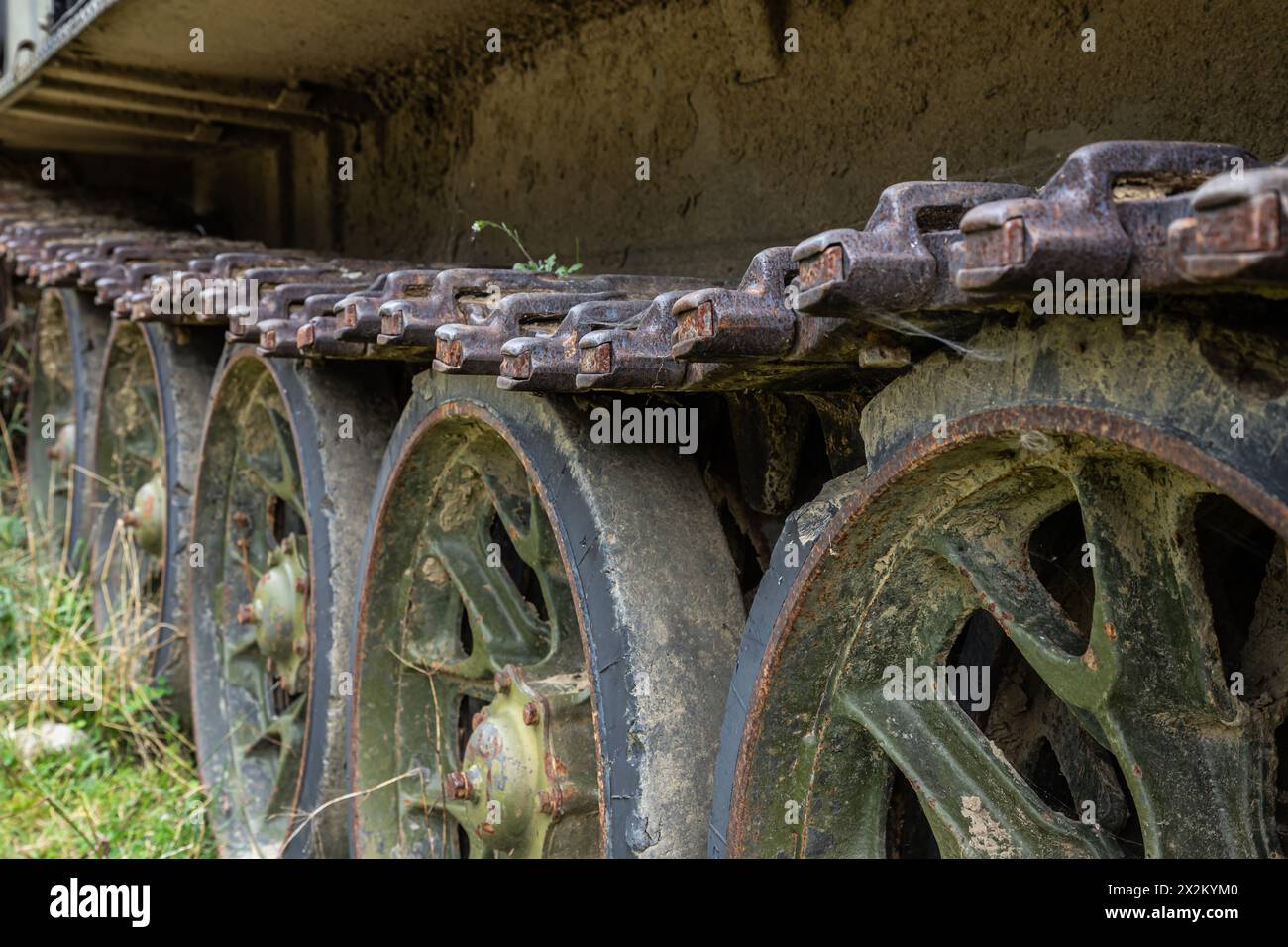 Military tracked vehicle hi-res stock photography and images - Alamy