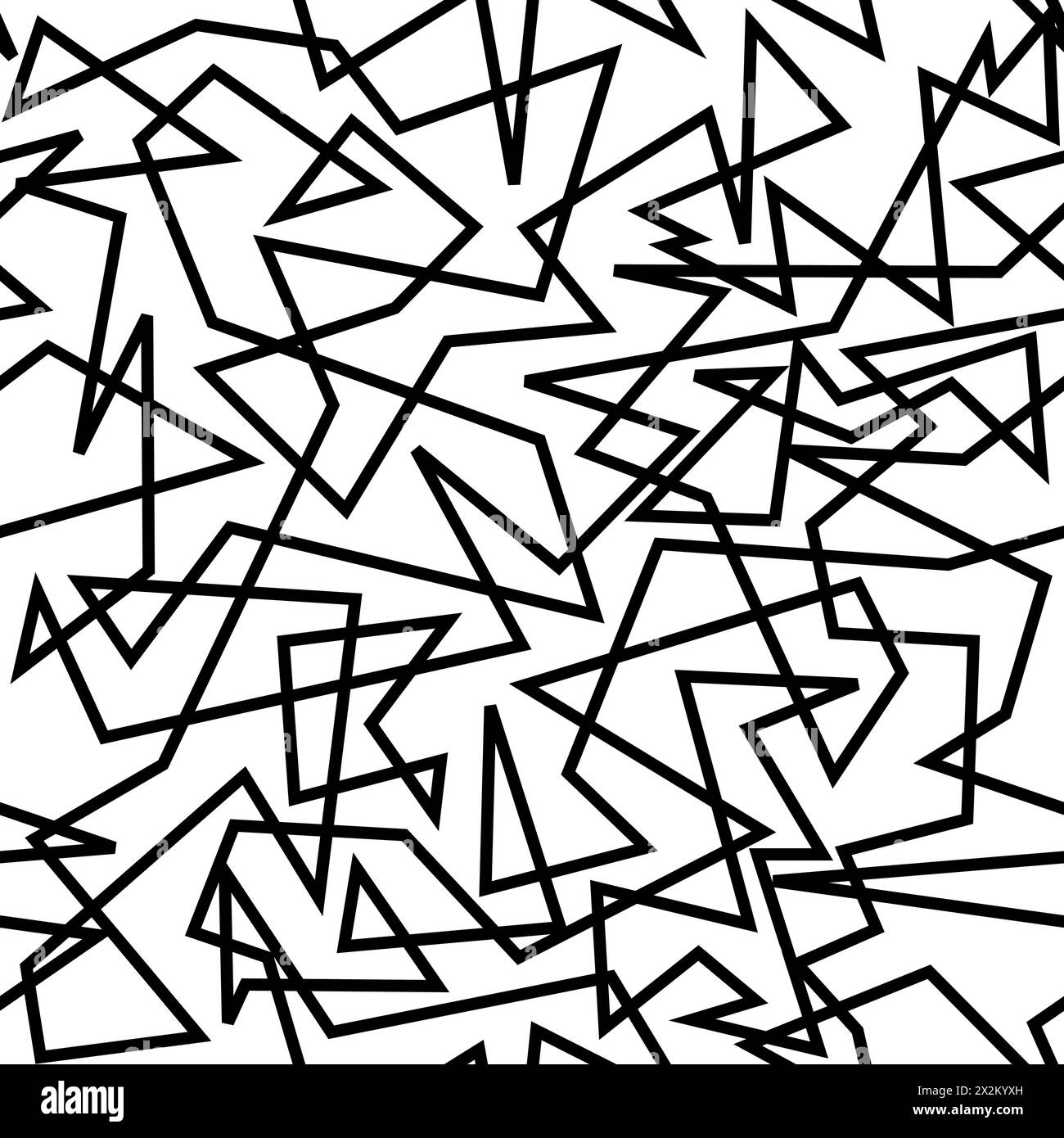 Entangled monochrome background black and white hi-res stock ...