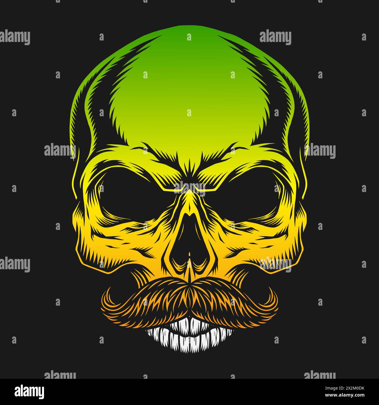 Skull and bones vector design. Editable, resizable, EPS 10, vector ...