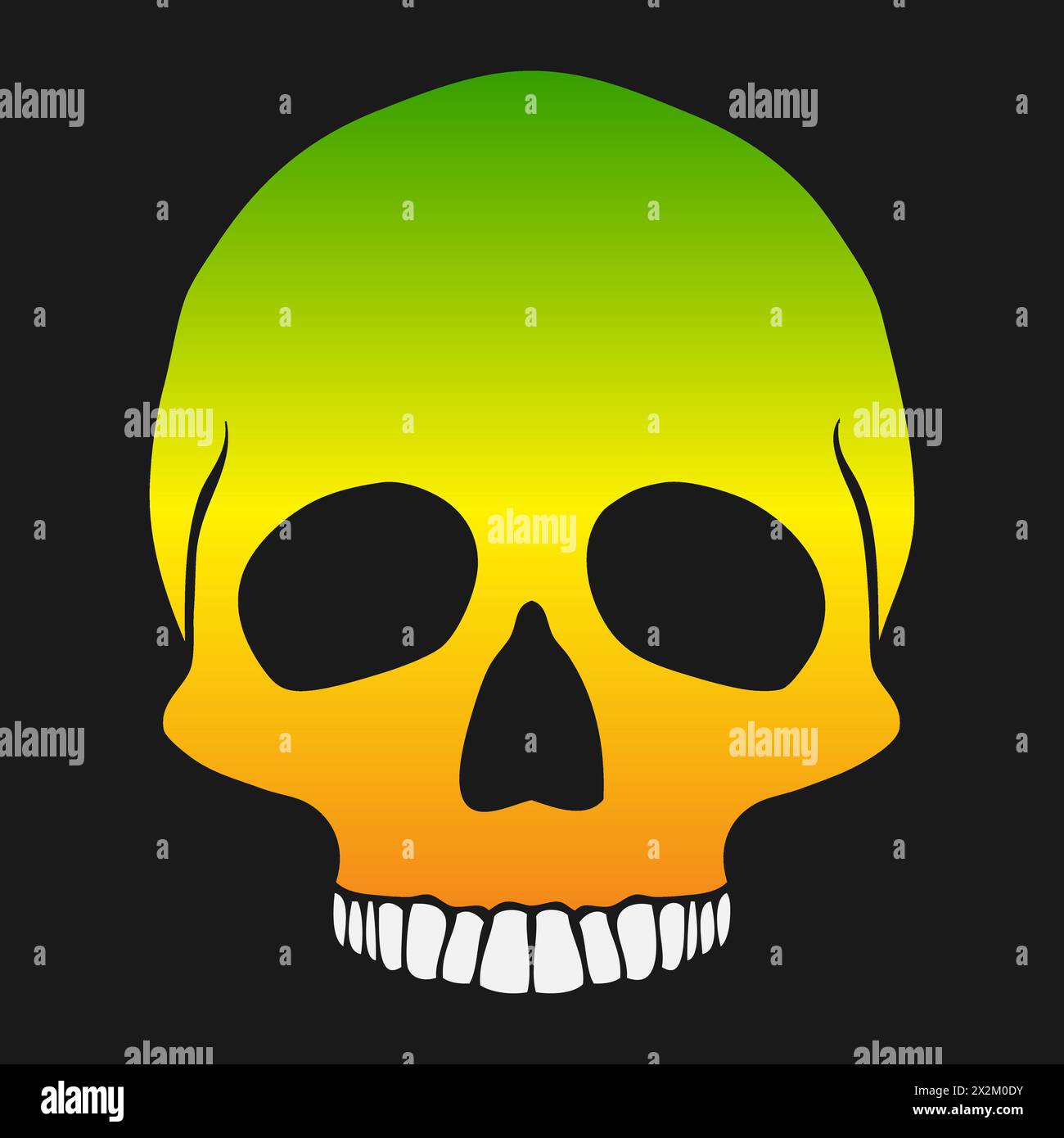 Skull and bones vector design. Editable, resizable, EPS 10, vector ...