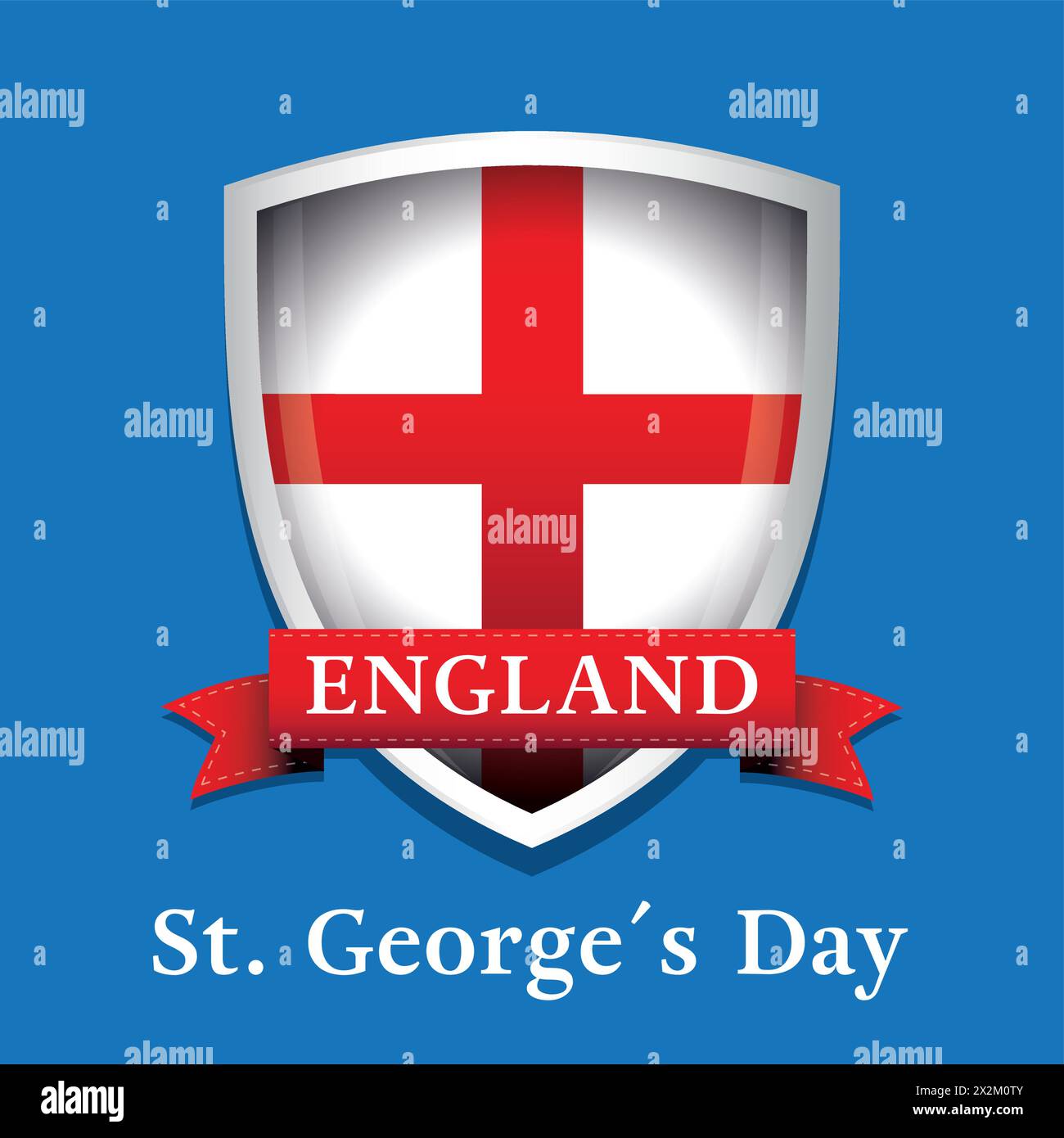 English knight england flag shield hi-res stock photography and images ...