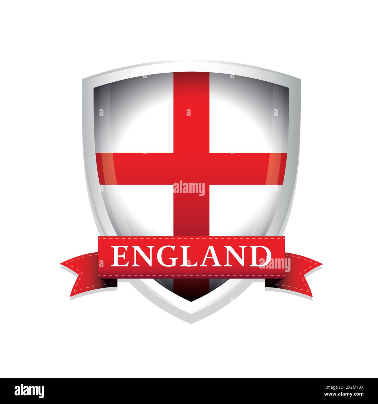 St george's day flag Cut Out Stock Images & Pictures - Alamy