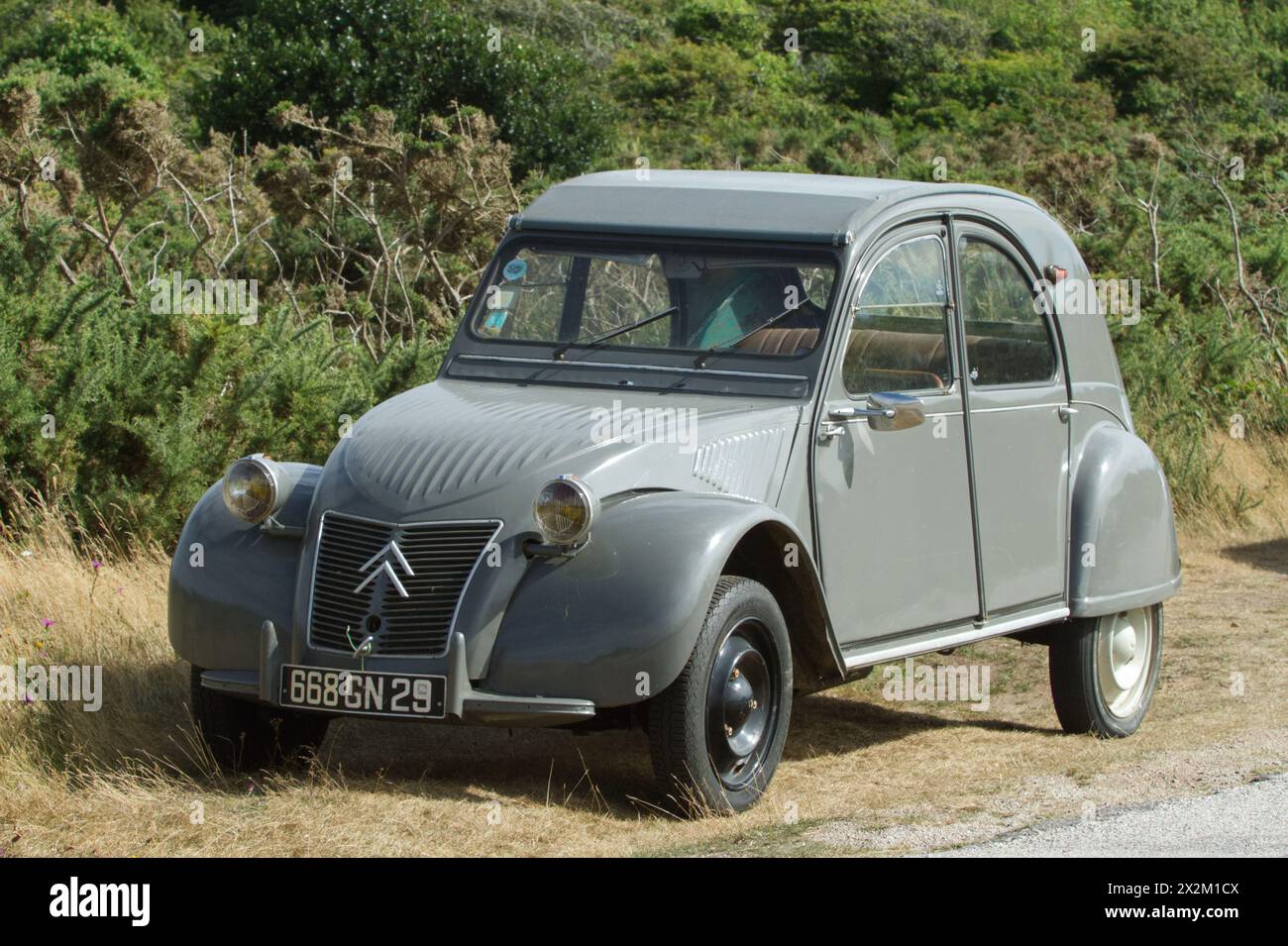 Early Citroen 2CV car Stock Photo - Alamy