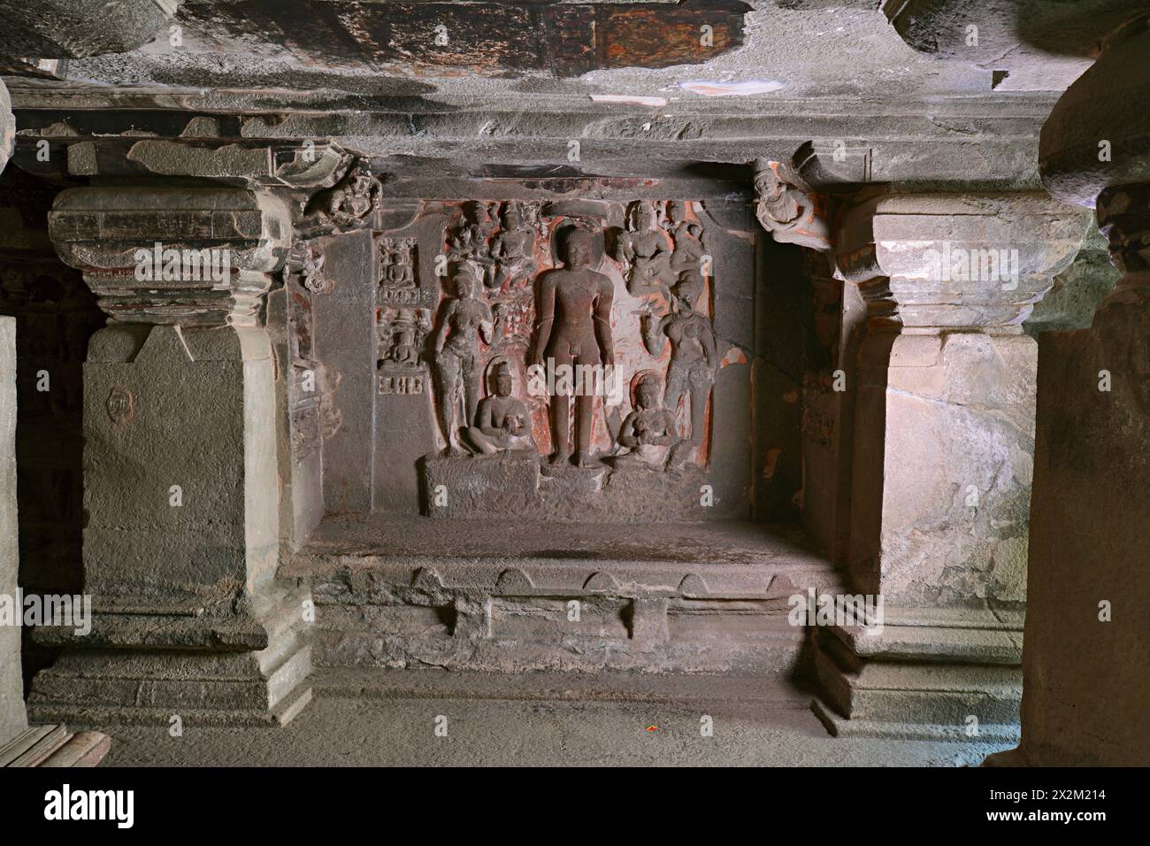 Ellora Jain Caves: Cave No 32 Right Wing, Upper storey, a subsidiary ...