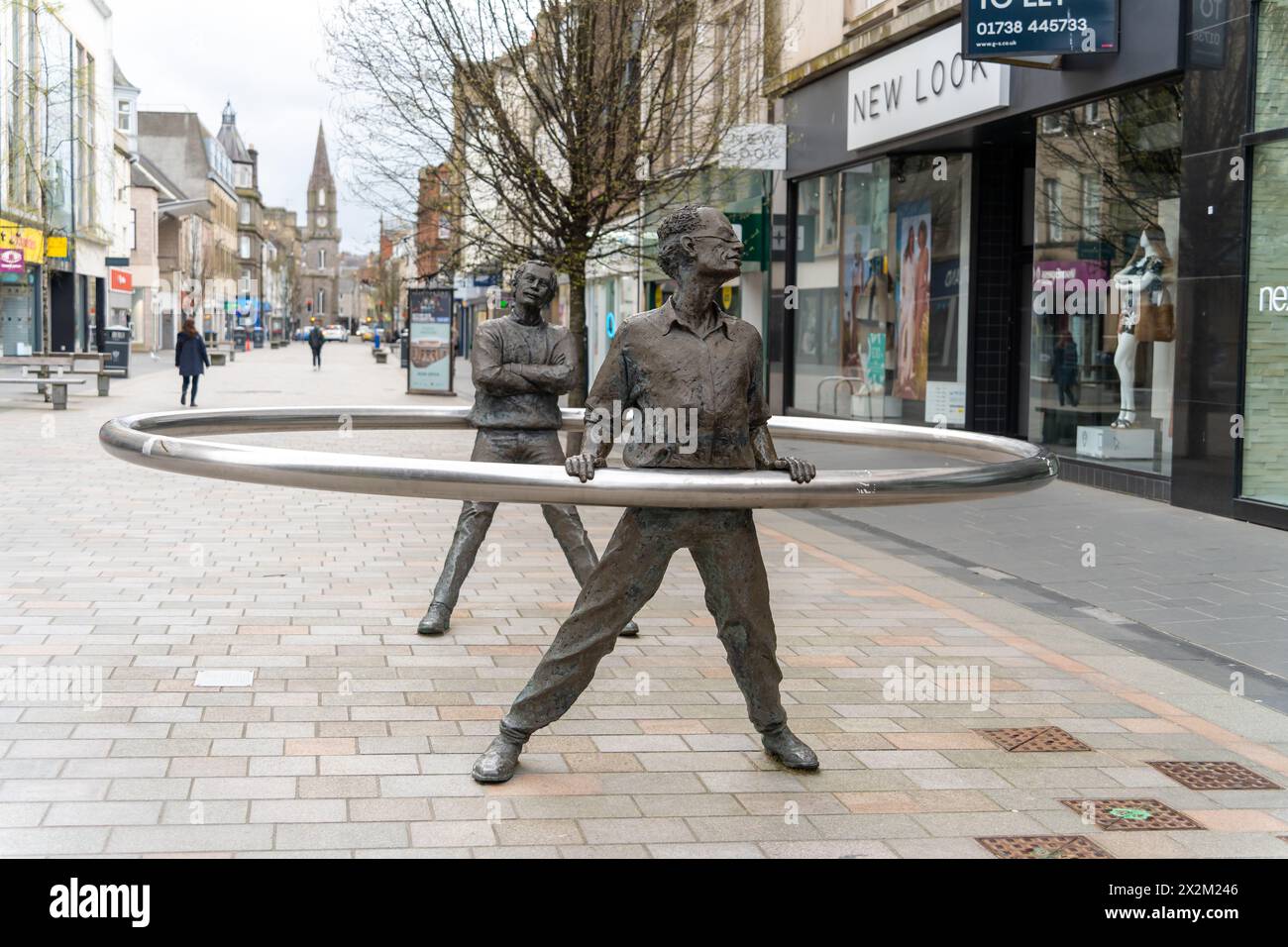 Nae Day Sae Dark sculpture by David Annand on the High Street in the ...