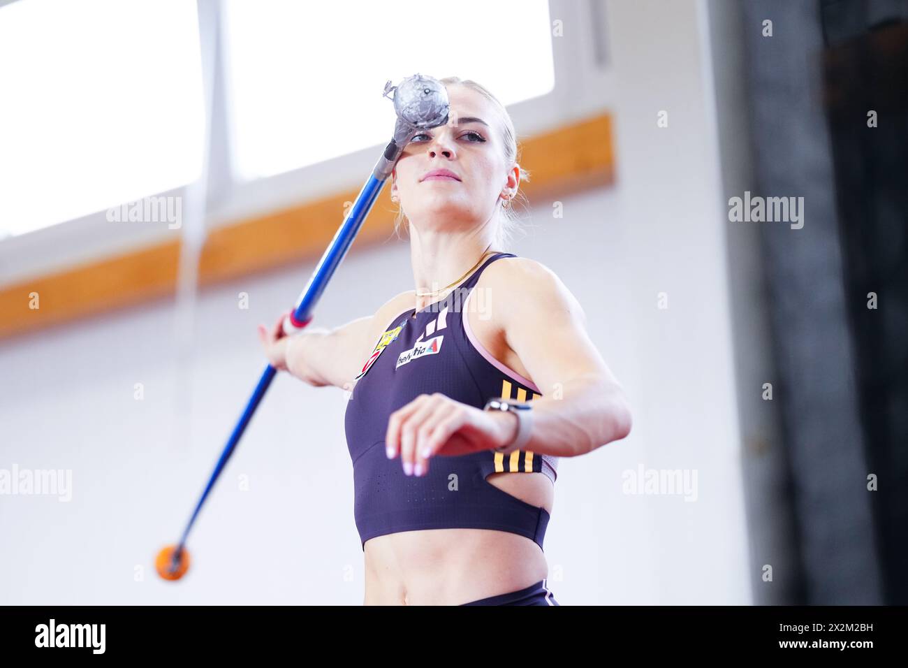 Victoria Hudson, Austrian athlete specialising in the javelin throw, at ...