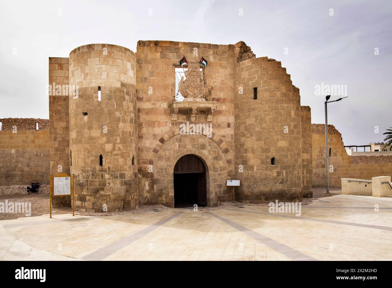 aqaba fort or castle in aqaba a major city and port on the gulf of ...