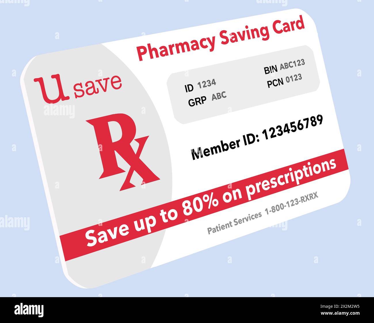 Rx saving card hi-res stock photography and images - Alamy