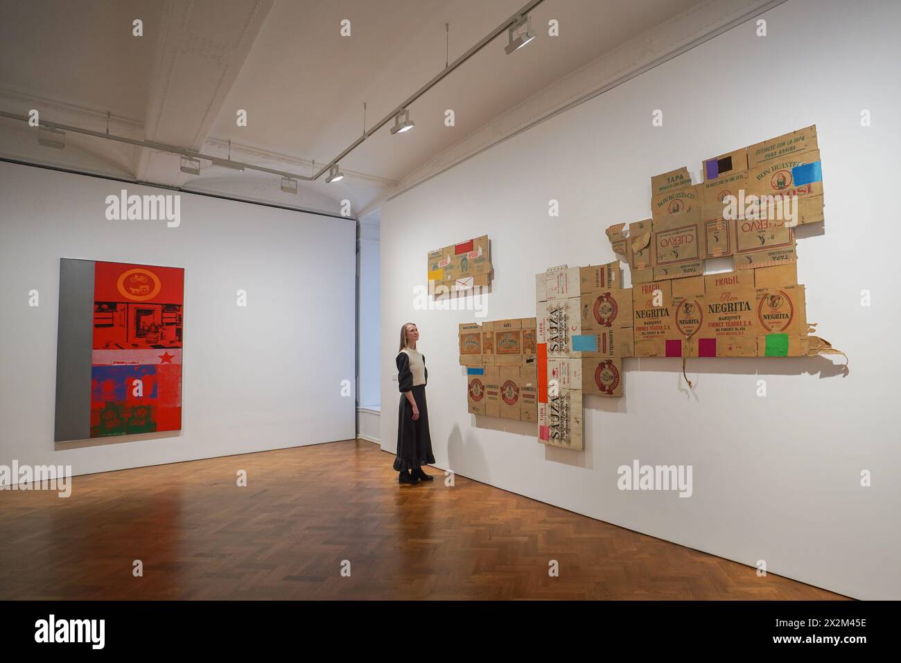 London 23 April 2024 . Robert Rauschenberg, Night Post/ROCI/MEXICO ...