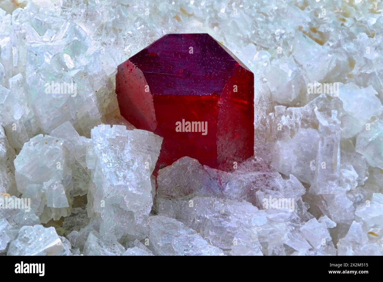 Stunning photograph featuring Cinnabar, Quartz, and Dolomite crystals ...