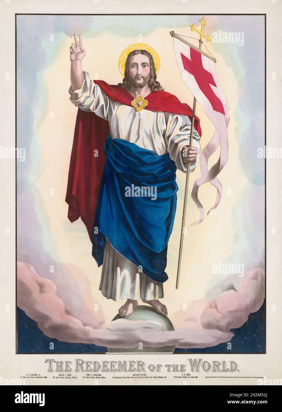 Jesus Christ illustration - The redeemer of the world - American ...