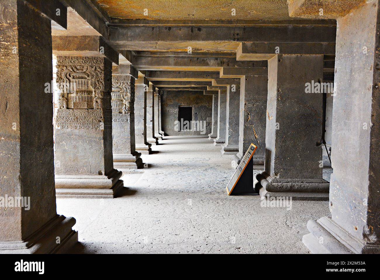 Ellora Buddhist Caves: Cave No 12 Upper wing, General-View- second ...