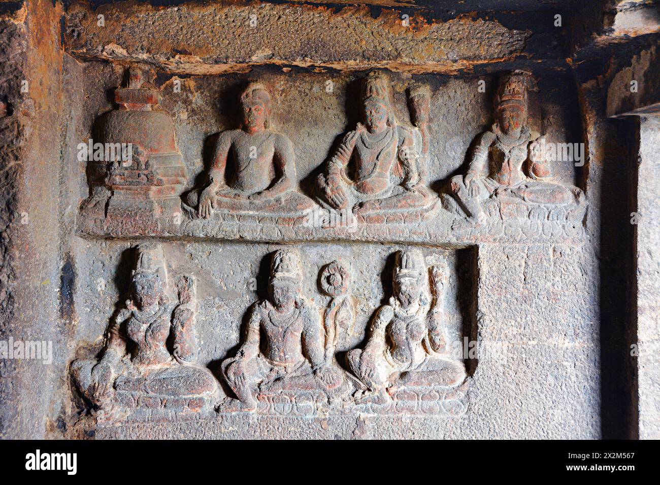 Ellora Buddhist Caves: Cave No 12. Bodhisattva Rakta-Avalokitesvara ...