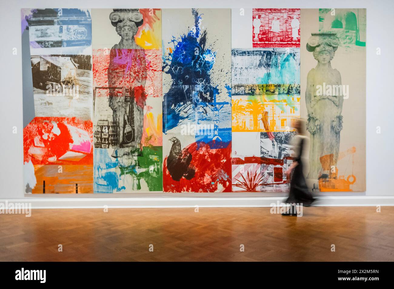 London, UK. 23rd Apr, 2024. Caryatid Cavalcade I/ROCI CHILE, 1985 ...