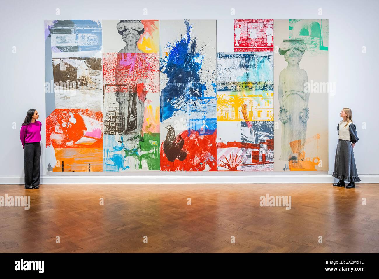 London, UK. 23rd Apr, 2024. Caryatid Cavalcade I/ROCI CHILE, 1985 ...