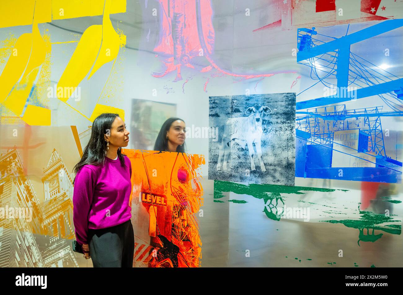 London, UK. 23rd Apr, 2024. Level Revel/ROCI USA (Wax Fire Works), 1990 ...