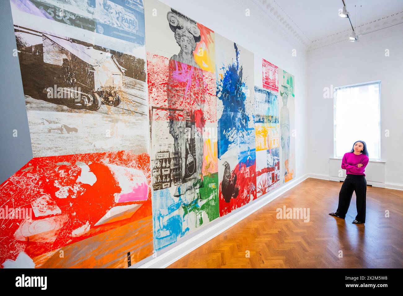 London, UK. 23rd Apr, 2024. Caryatid Cavalcade I/ROCI CHILE, 1985 ...