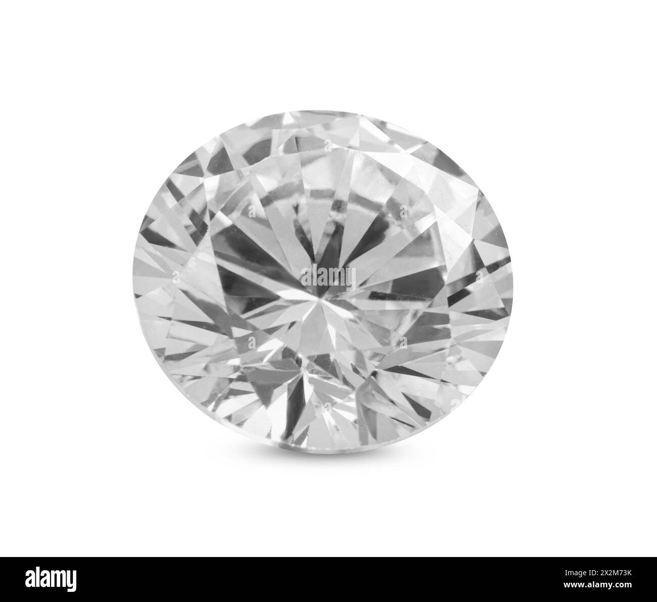 One beautiful shiny diamond isolated on white Stock Photo - Alamy