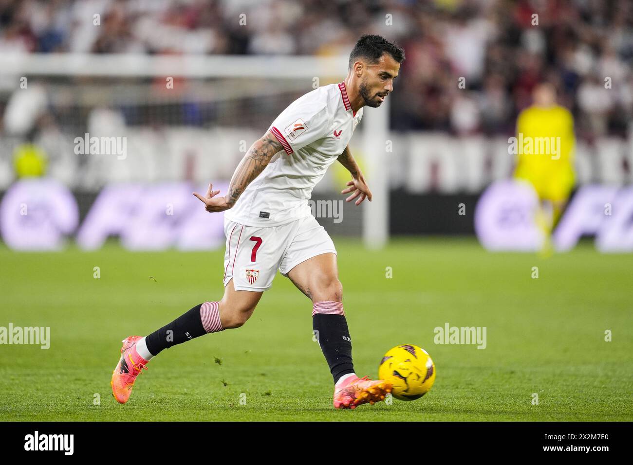 Jesus Joaquin Fernandez "Suso" of Sevilla FC during the Spanish ...