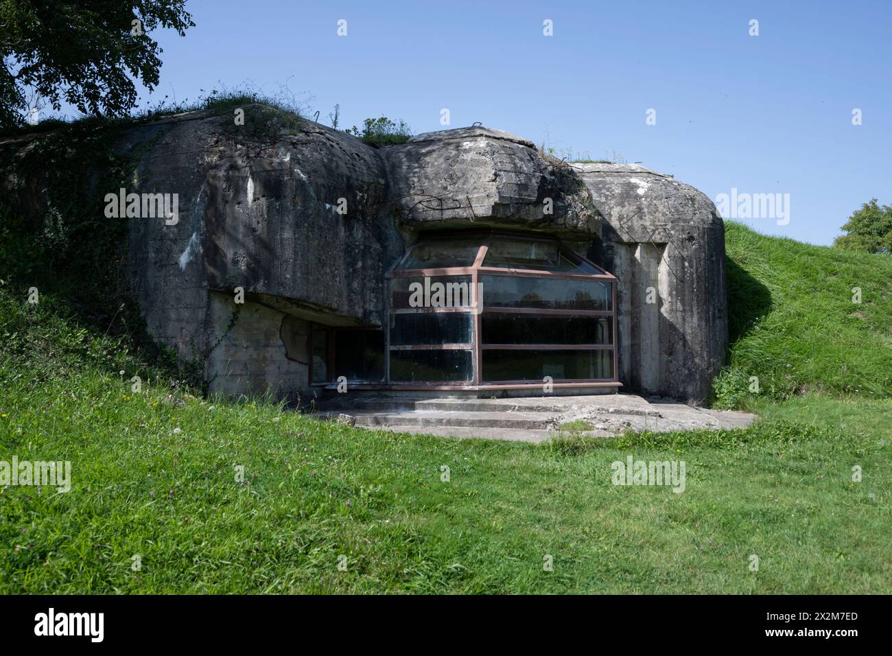 The D'Azeville Battery, Normandy Stock Photo - Alamy