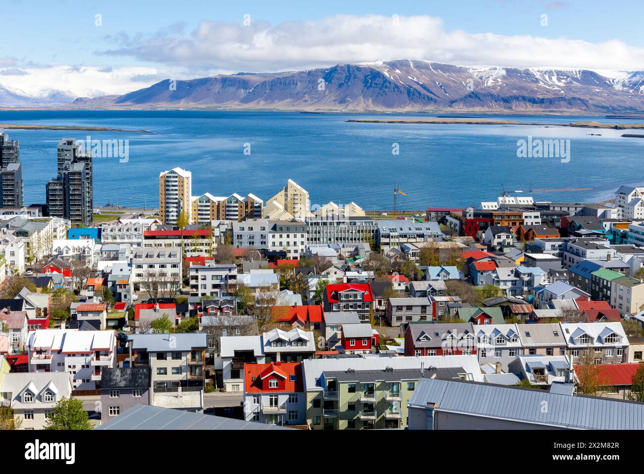 Aerial view of iceland hi-res stock photography and images - Alamy