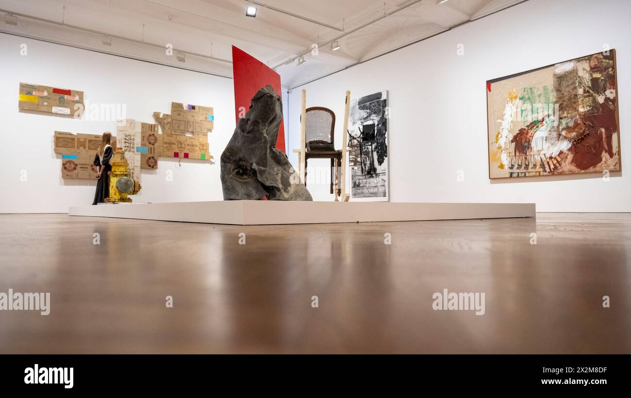 London, UK. 23 April 2024. (C) Red Whale / ROCI TIBET, 1985, and other ...