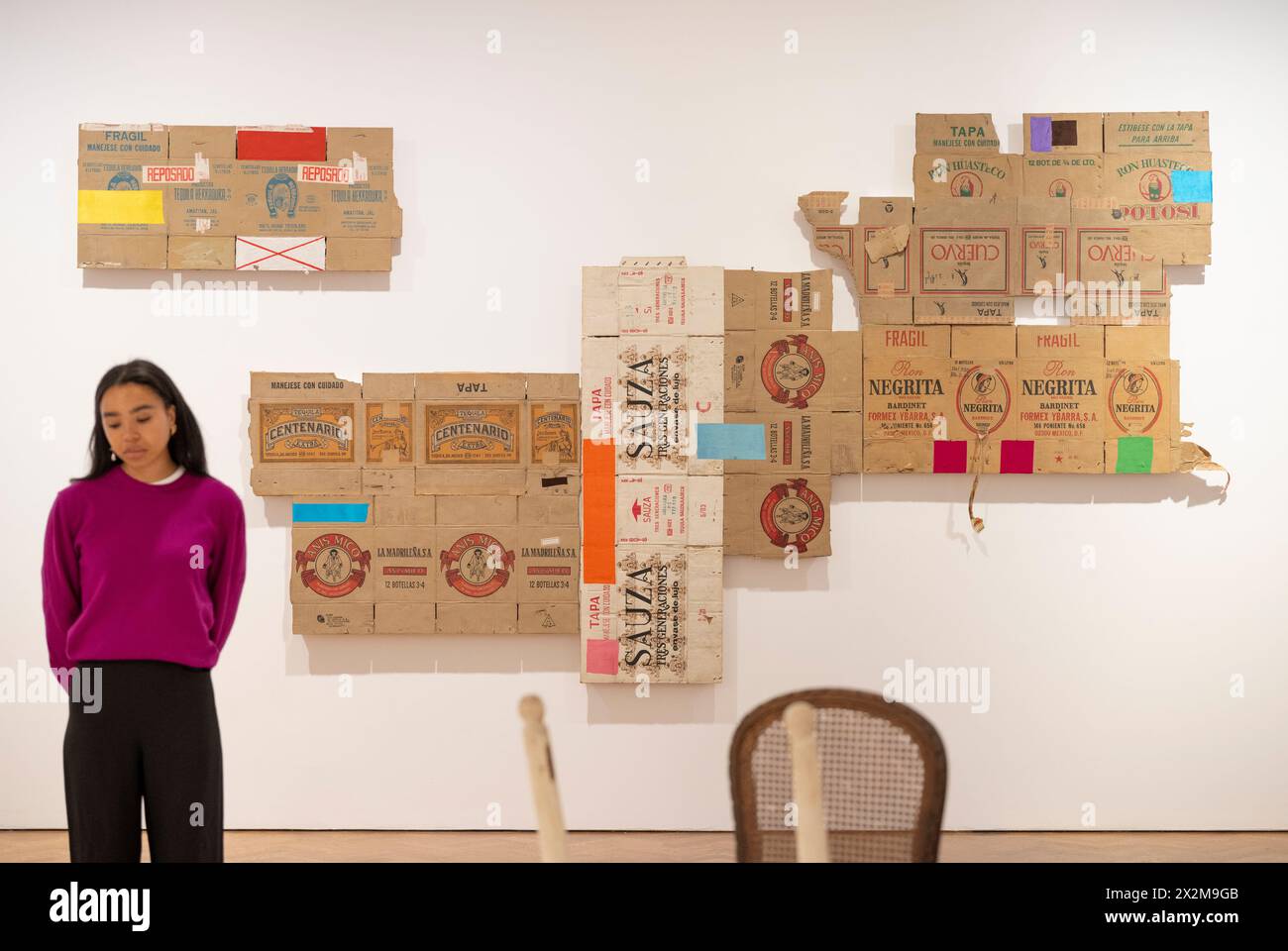 Thaddaeus Ropac, London, UK. 23rd April, 2024. Between 1984 and 1991 ...