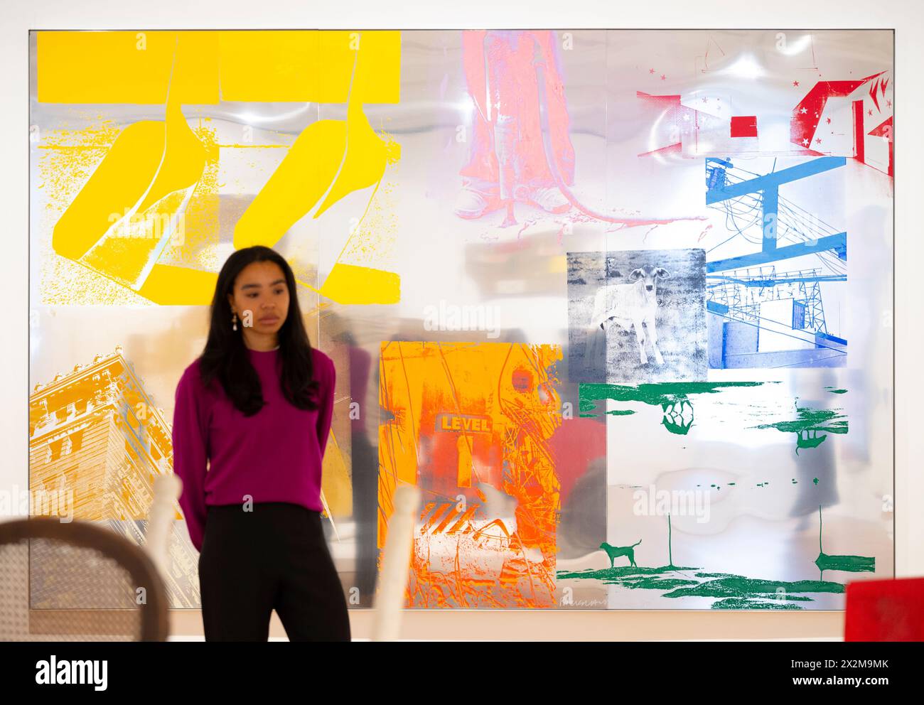 Thaddaeus Ropac, London, UK. 23rd April, 2024. Between 1984 and 1991 ...