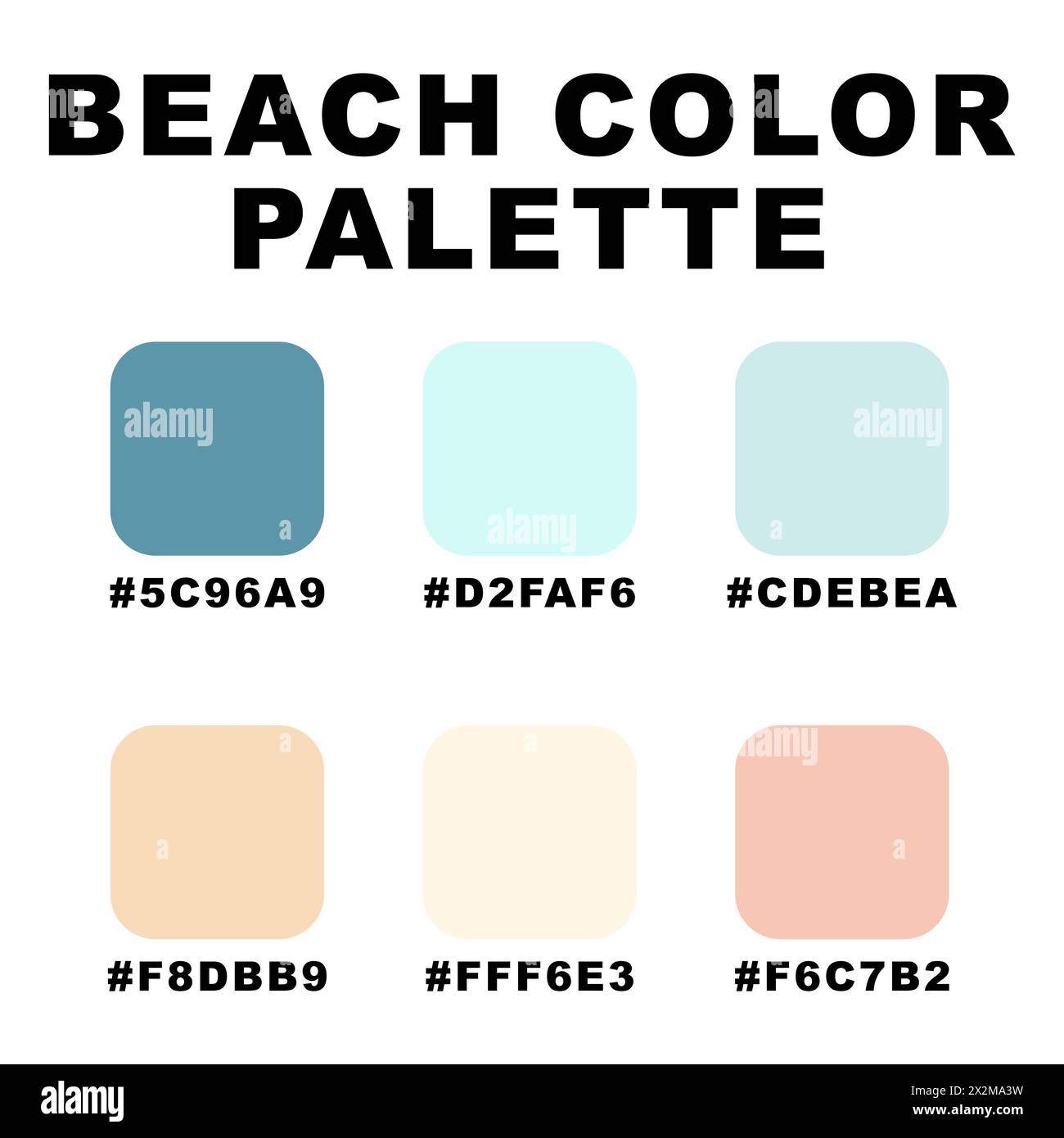 Vector illustration with palette.Color matching palette.Fashion Trend ...