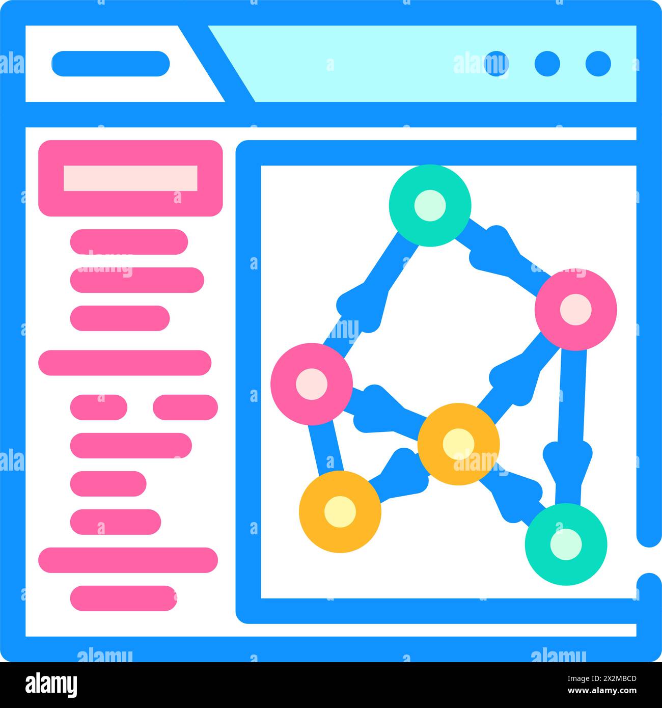 knowledge graph seo color icon vector illustration Stock Vector Image ... knowledge graph seo color icon vector illustration Stock Vector Image ...