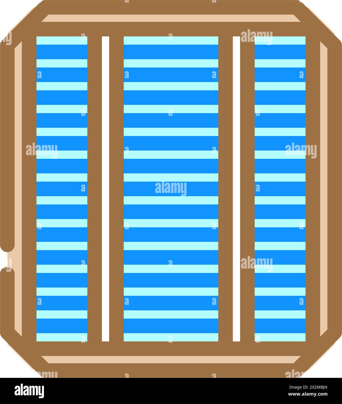 photovoltaic cells solar panel color icon vector illustration Stock ...