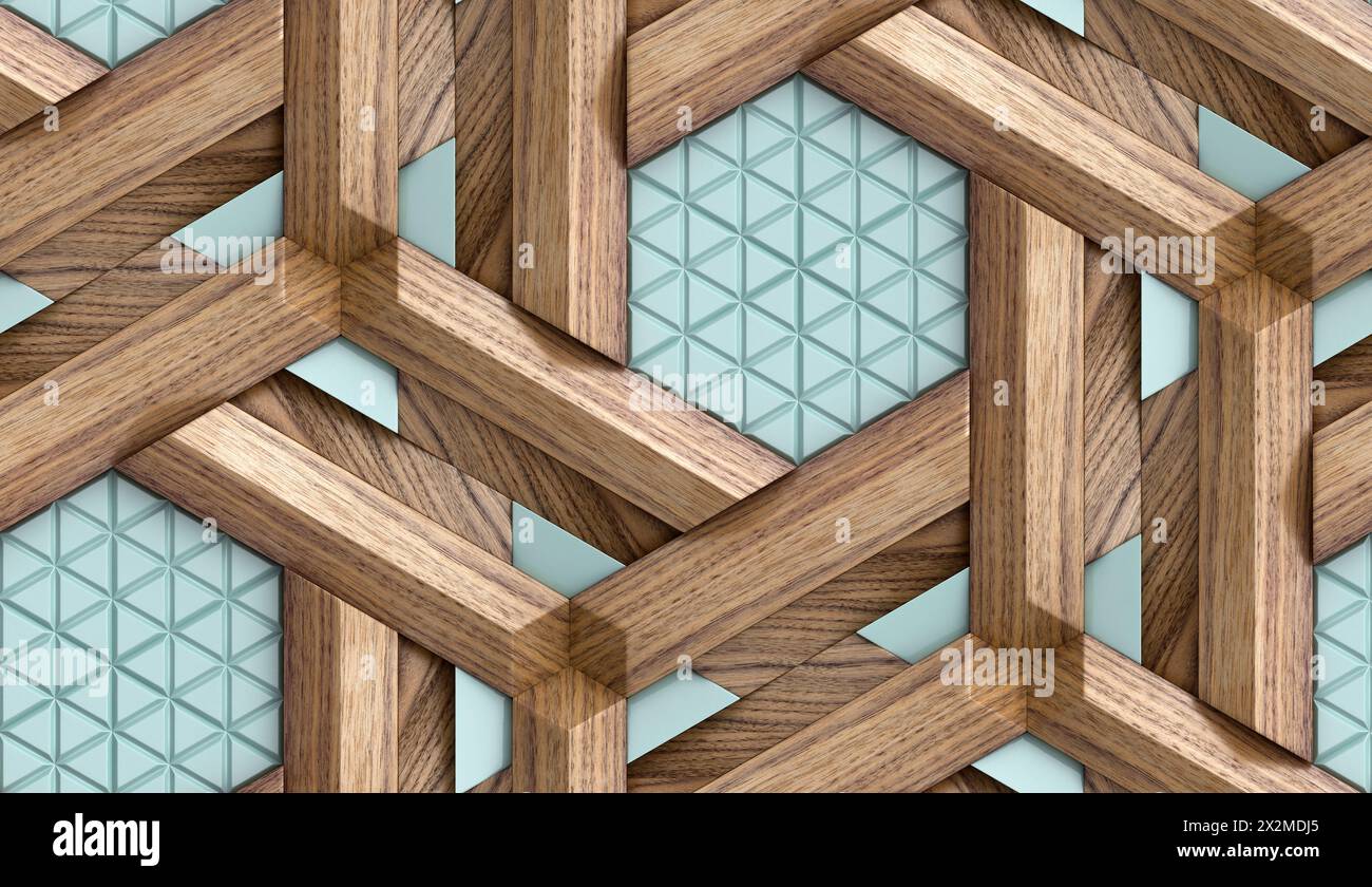 Interlaced wood natural hi-res stock photography and images - Alamy