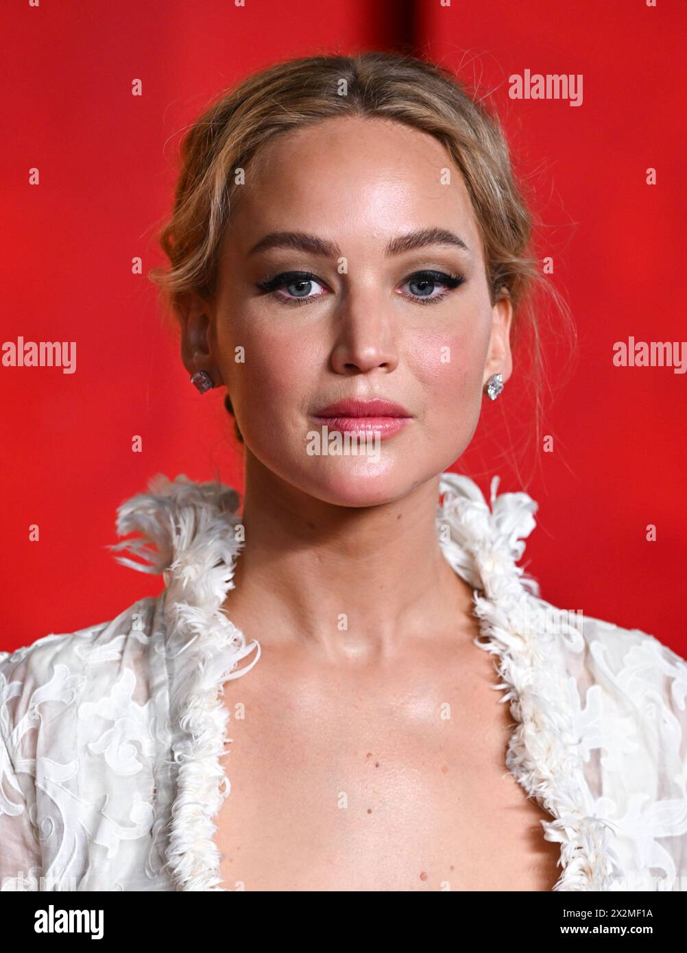 Los Angeles, USA. March 10th, 2024. Jennifer Lawrence arriving at the ...