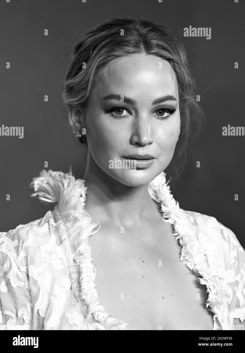 Los Angeles, USA. March 10th, 2024. Jennifer Lawrence arriving at the ...