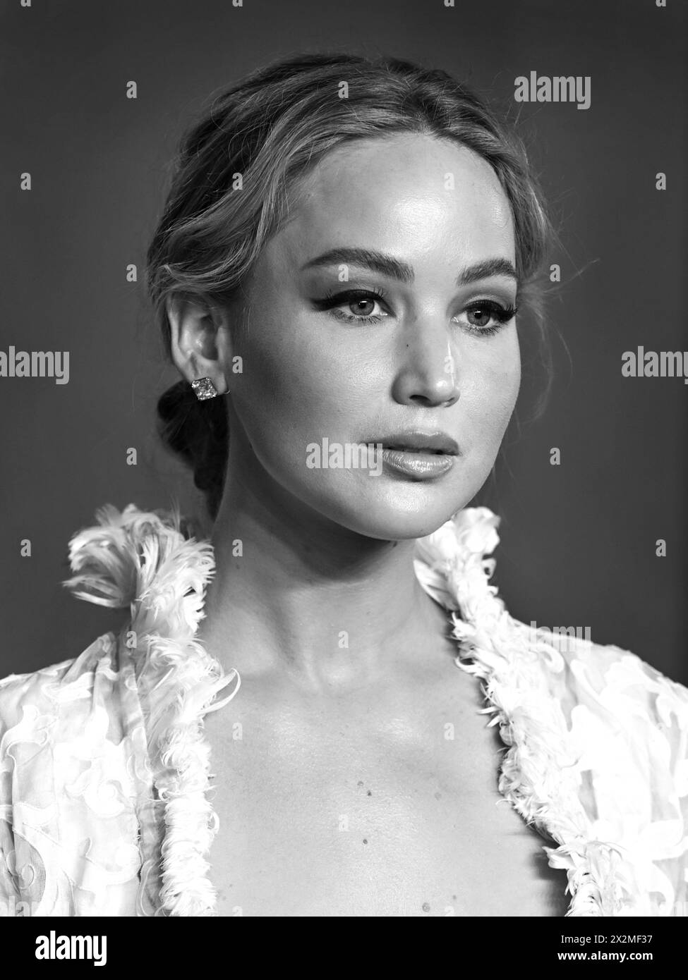 Los Angeles, USA. March 10th, 2024. Jennifer Lawrence arriving at the ...