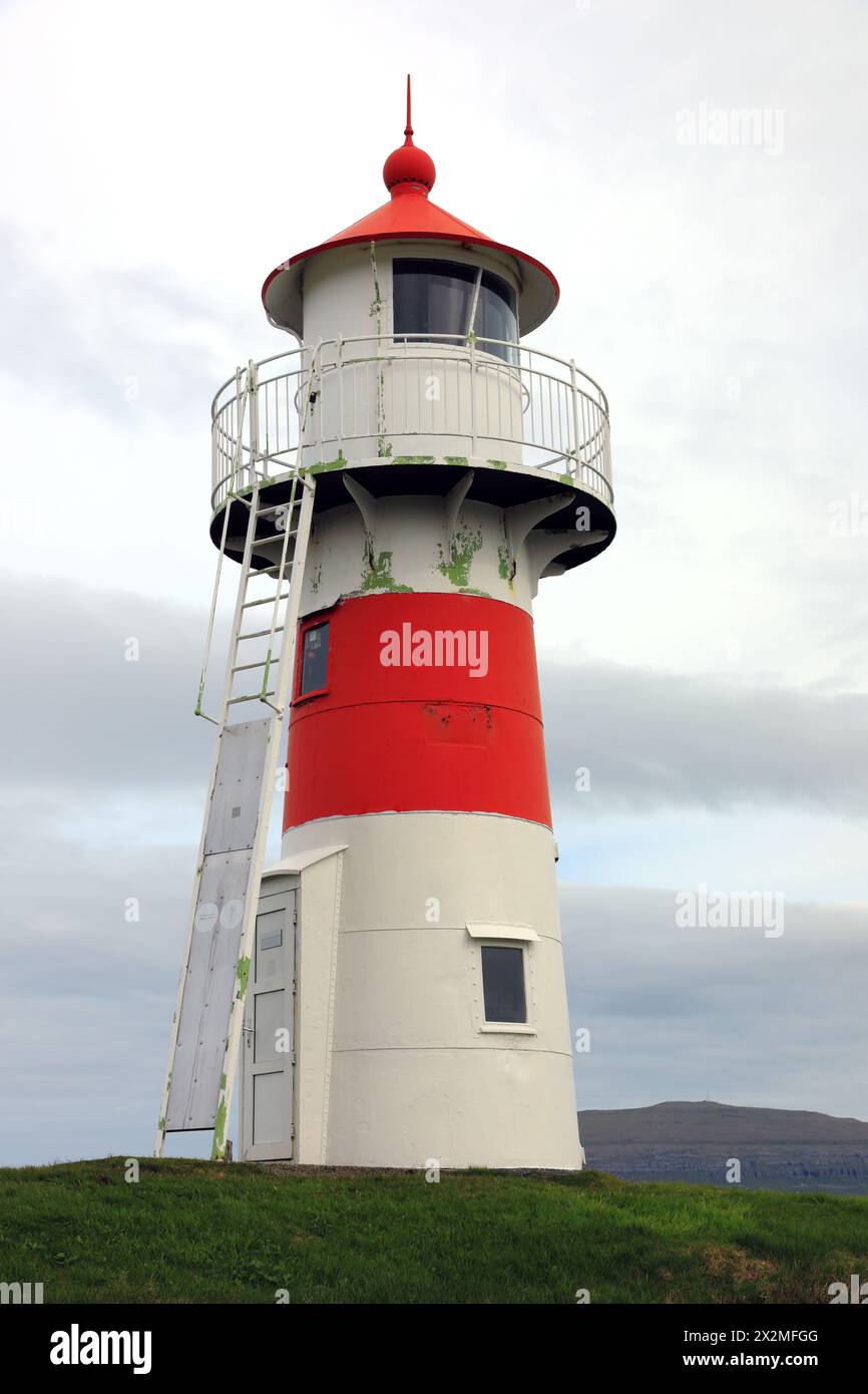 geography / travel, Faroes, Streymoy Isle, Torshavn, lighthouse, built ...