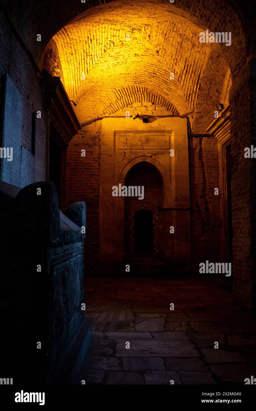 Crypt of the Great Mosque of Saint Sophia, originally a Christian ...