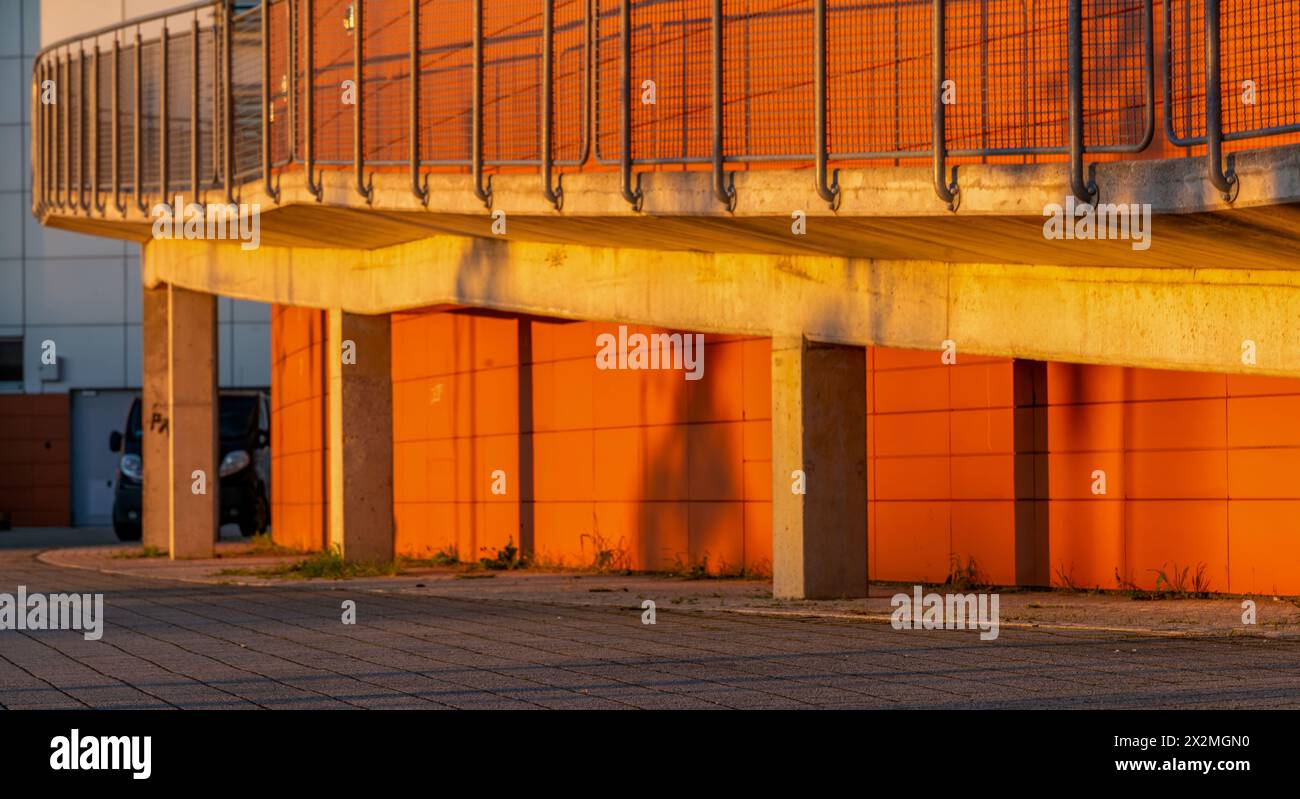 Modern CGI backplate architecture for 3d renderin Stock Photo - Alamy